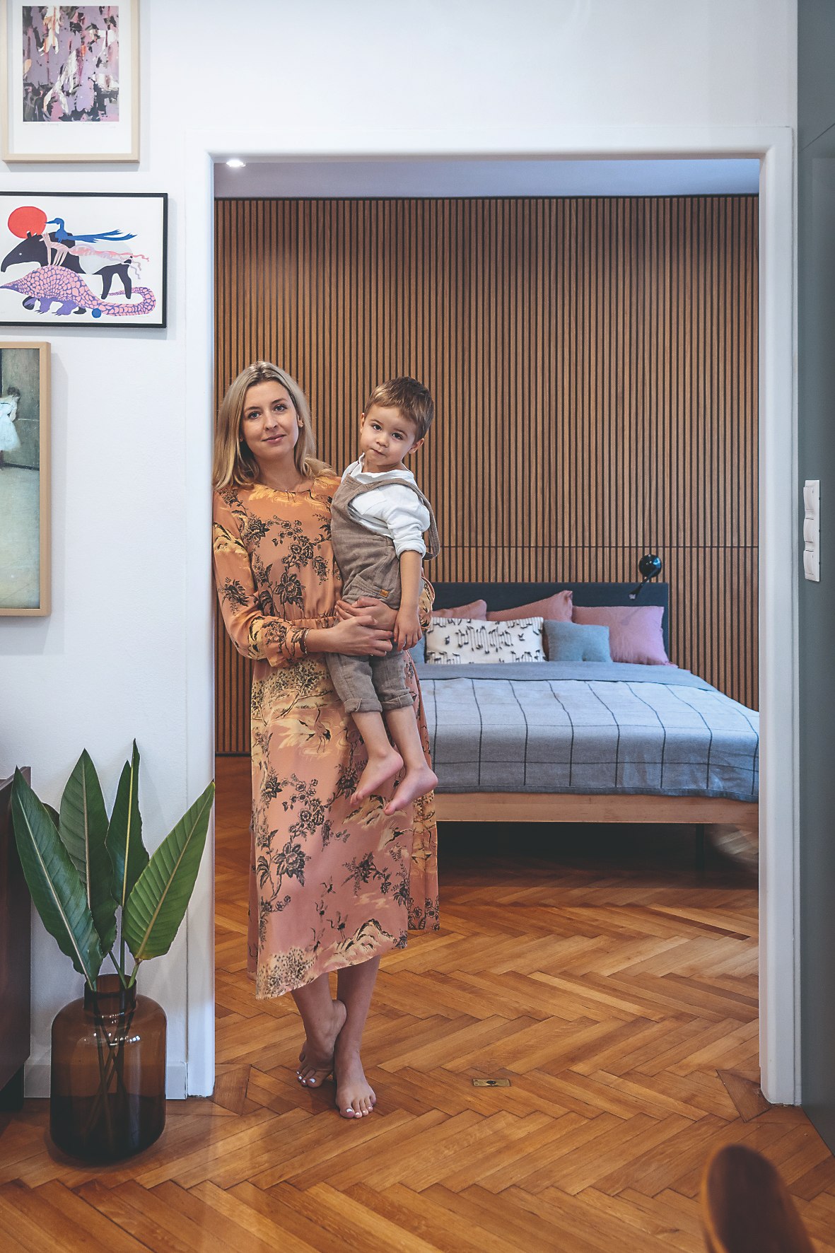 Pastelové barvy vnesly do bytu sympatickou veselou atmosféru,… | HOME